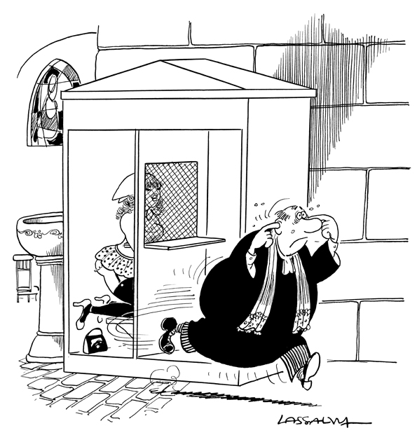 Lassalvy in a pure state - Robert Lassalvy - Gag cartoonist