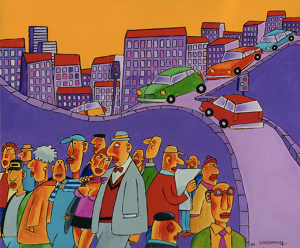 Tableaux - Robert Lassalvy - Dessinateur humoriste