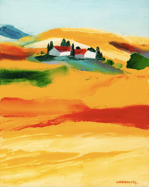 Acrylic and oil - Robert Lassalvy - Gag cartoonist