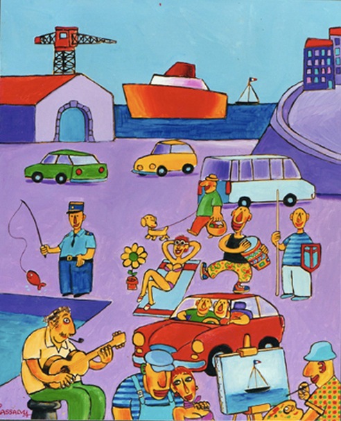 Tableaux - Robert Lassalvy - Dessinateur humoriste