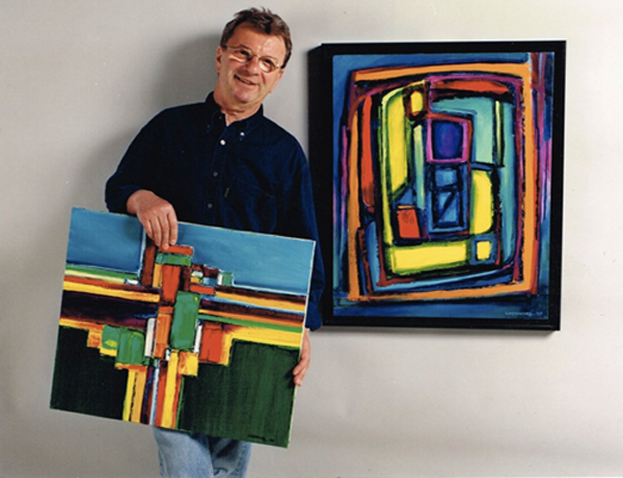 Acrylic and oil - Robert Lassalvy - Gag cartoonist